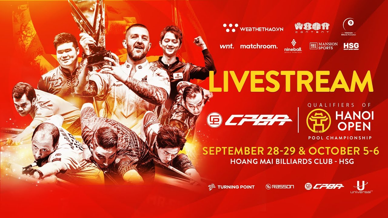 🛑 TRỰC TIẾP | Nguyễn Thế Hiển vs Jhon La Garde | CPBA Qualifiers of ...