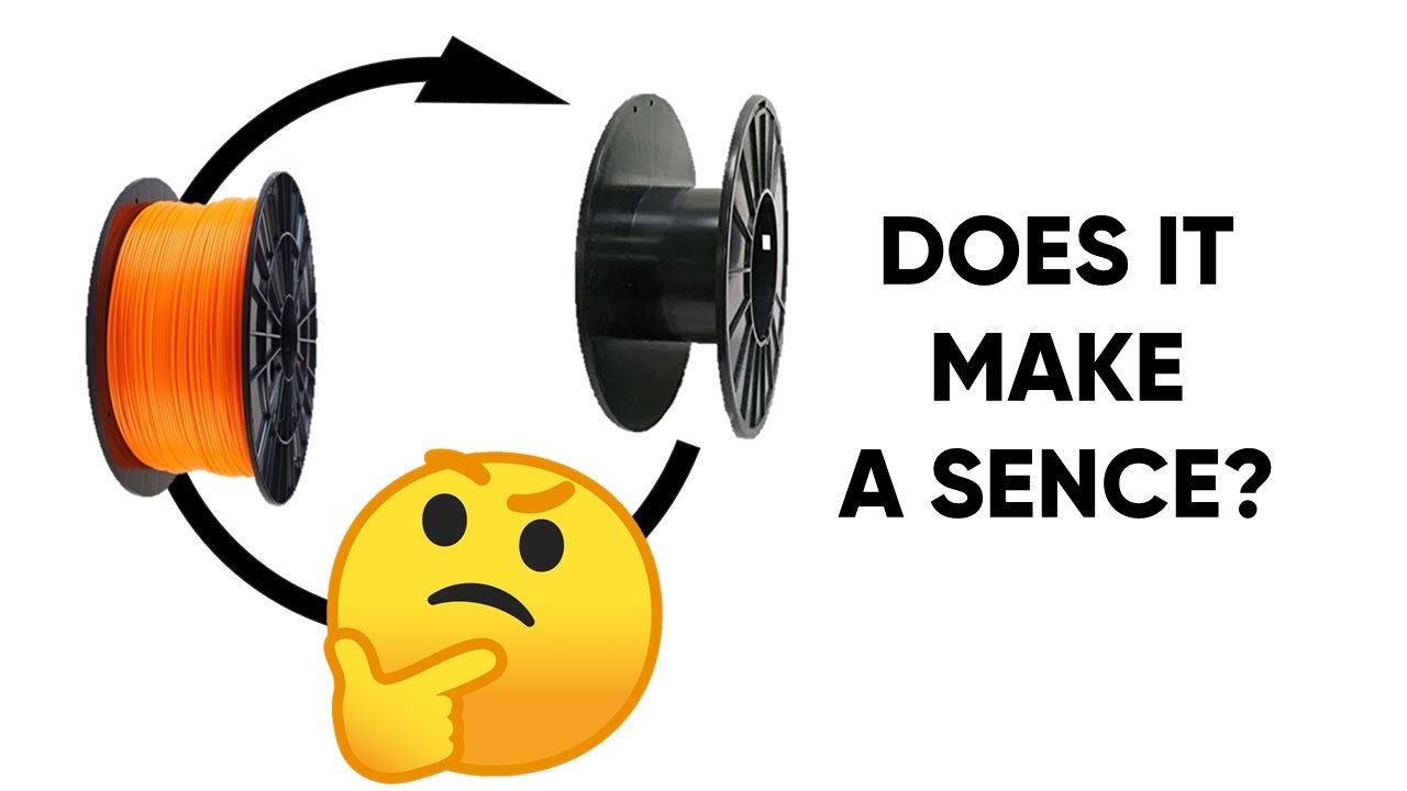 Recycling filament spools?! - YouTube