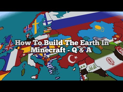 How To Build The Earth In Minecraft - Q & A - YouTube