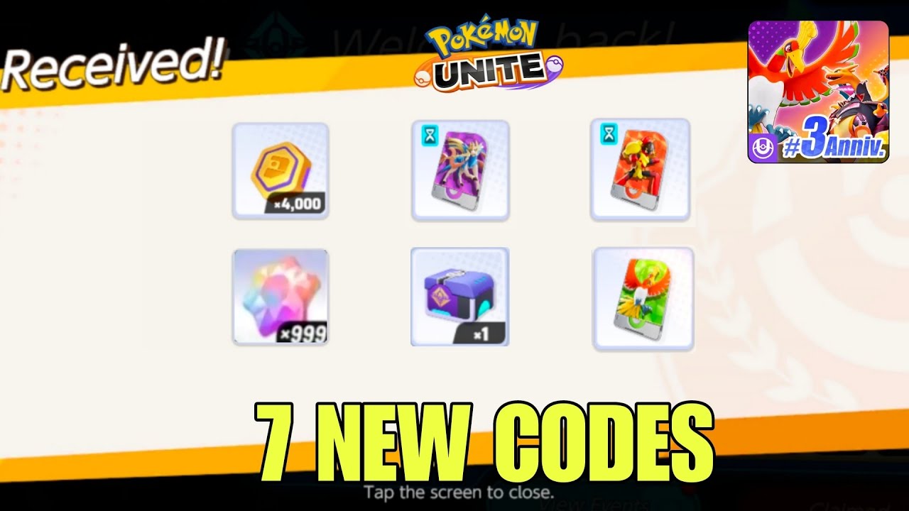 *NEW CODES* POKEMON UNITE GIFT CODES 2024 SEPTEMBER | POKEMON UNITE ...