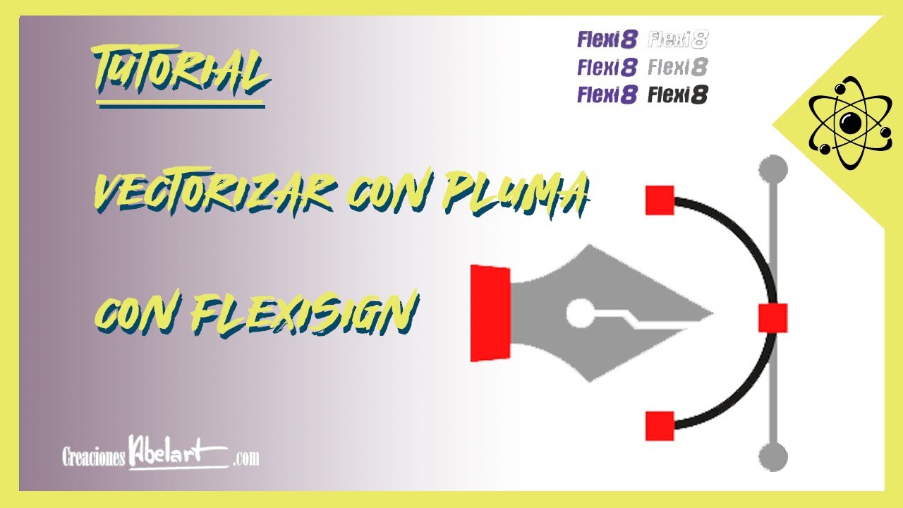 Tutorial ️ VECTORIZACIÓN ️con la herramienta de la PLUMA en Flexisign 🚩*** TUTORIAL PRÁCTICO***🚩 ...
