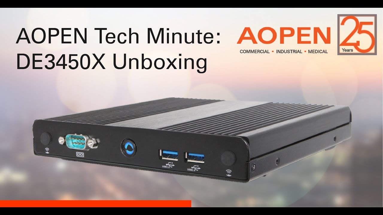 AOPEN Tech Minute: DE3450X Unboxing - Low Cost + Solid Performance! - YouTube