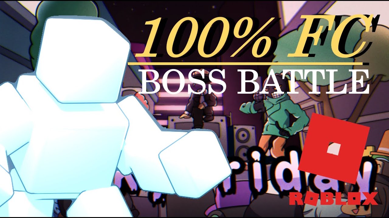 Boss Batte / Funky Friday Roblox / 100% FC SOLO!!!! - YouTube