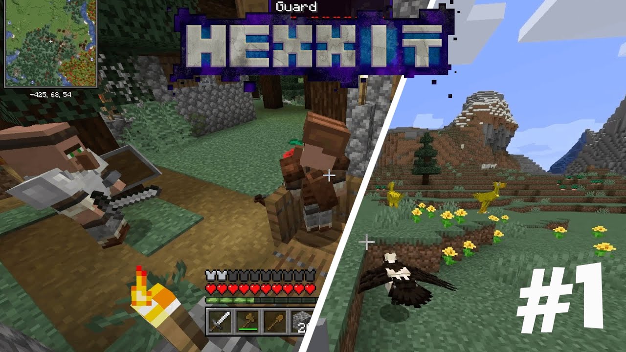 YENİ SERİ HEXXİT BAŞLIYORUZ | Minecraft: Hexxit | 1.Bölüm #minecraft # ...
