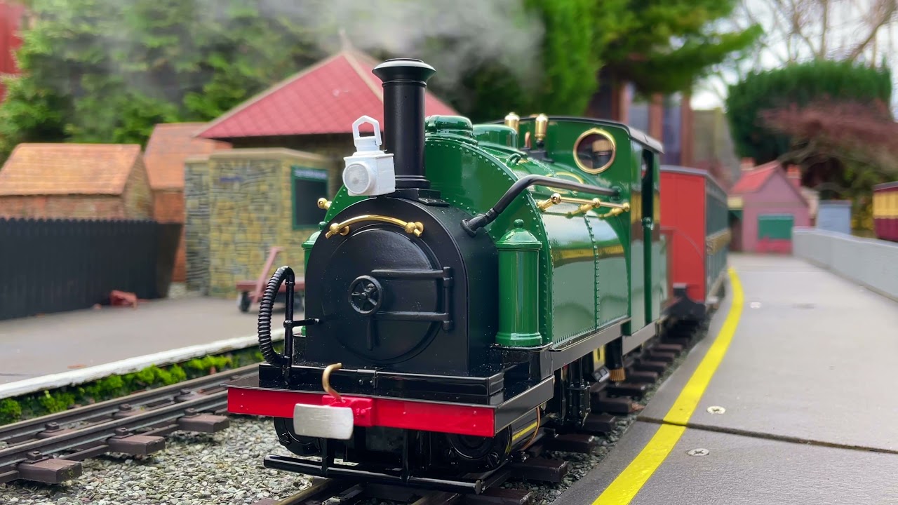 Roundhouse Engineering Small England 'Palmerston' First Run On Coombe ...