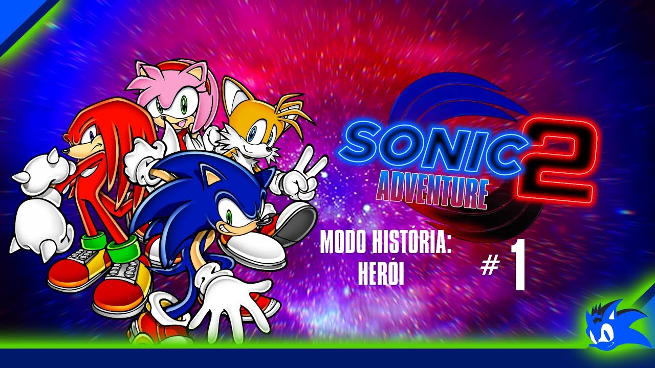Sonic adventure 2 gameplay modo história: herói 1 - YouTube