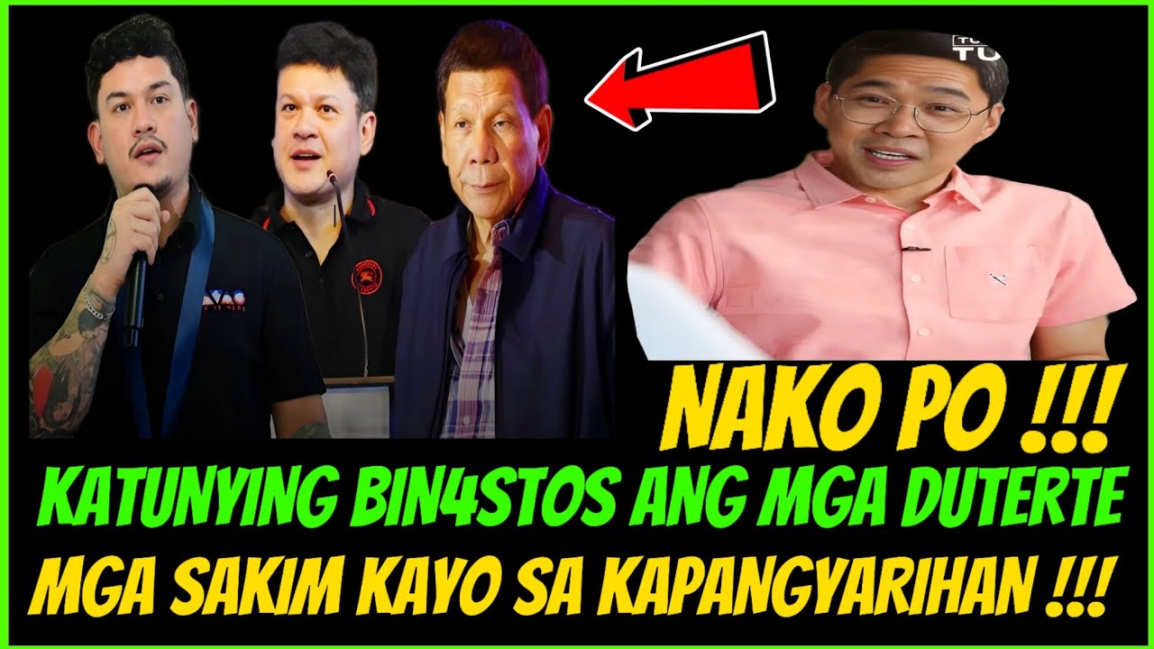 OMG KATUNYING BIN4STOS ANG MGA DUTERTE ️MGA SAKIM KAYO DUTERTE ️ - YouTube