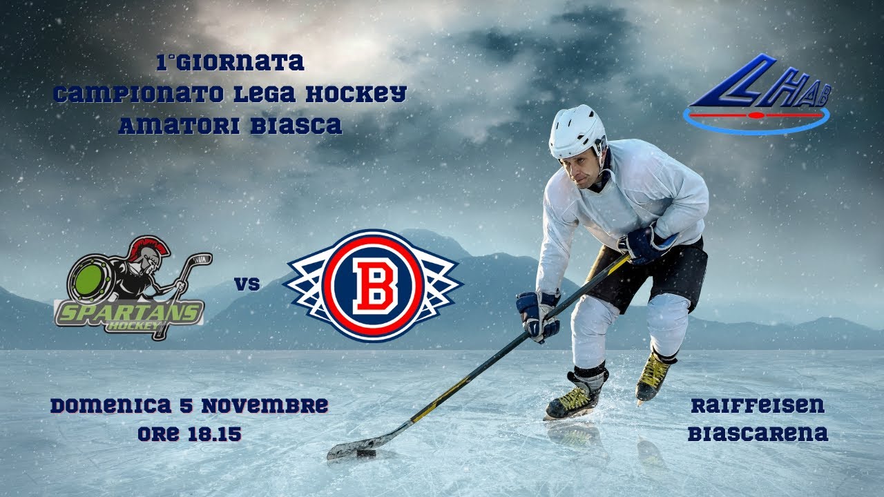 HC Spartans vs HC Biasca Old Time - YouTube