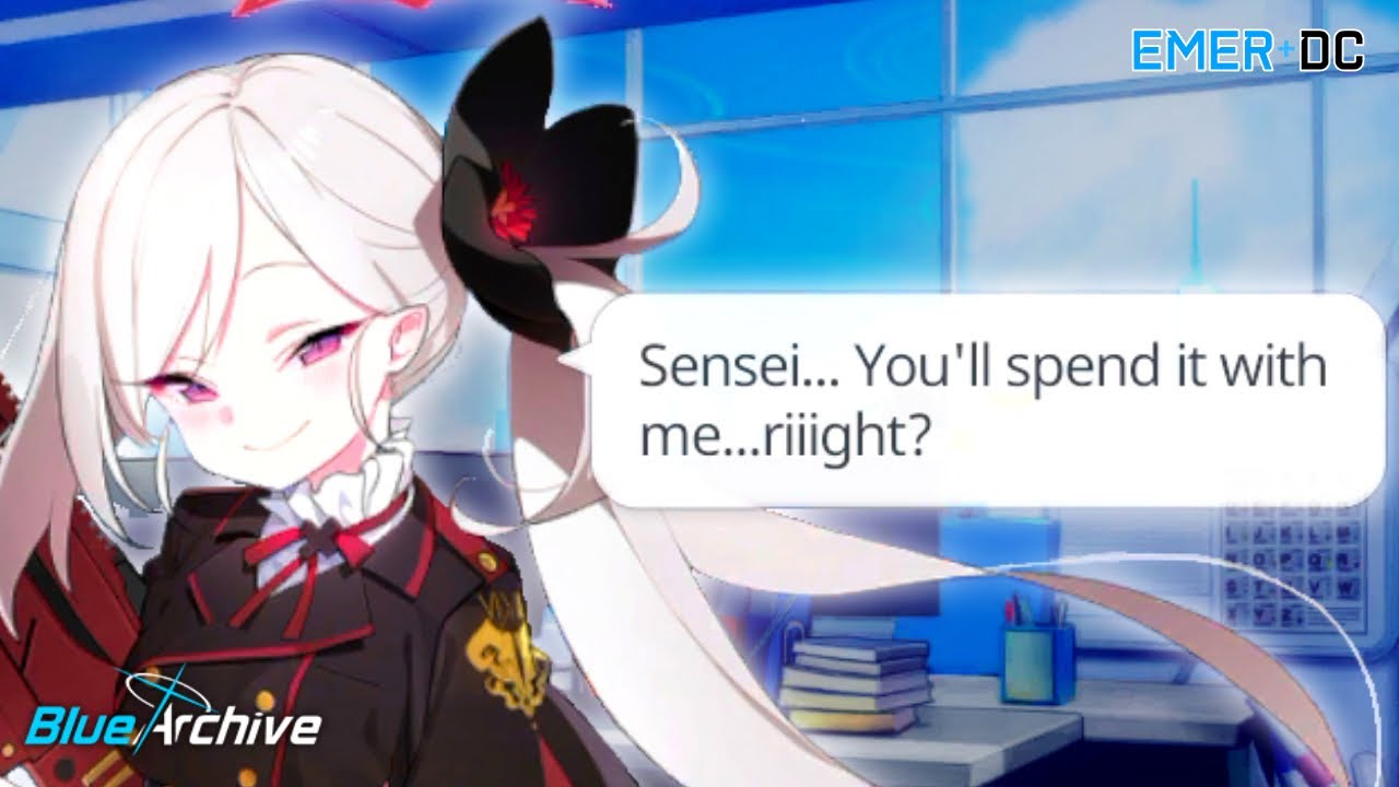 Blue Archive: Mutsuki's Birthday Line (Most Viewed on this BRAT!) - YouTube