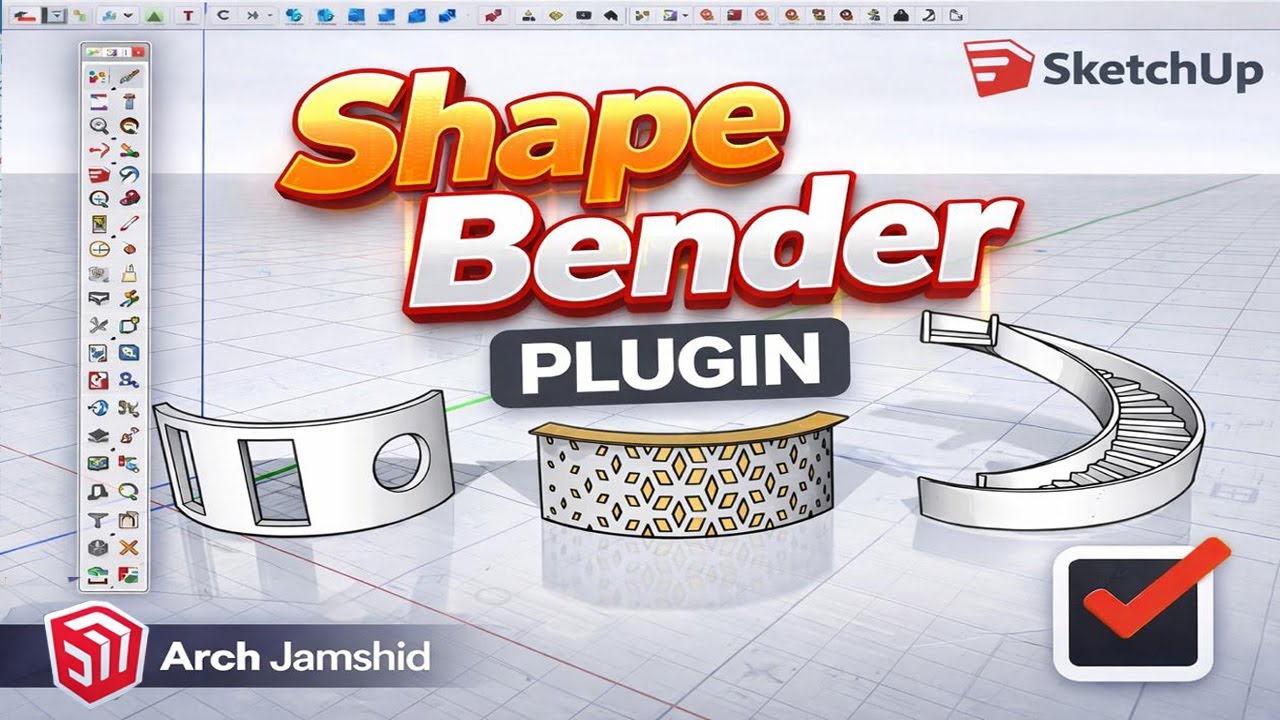 Creating Unique Shapes with the Shape Bender Plugin in SketchUp# ...