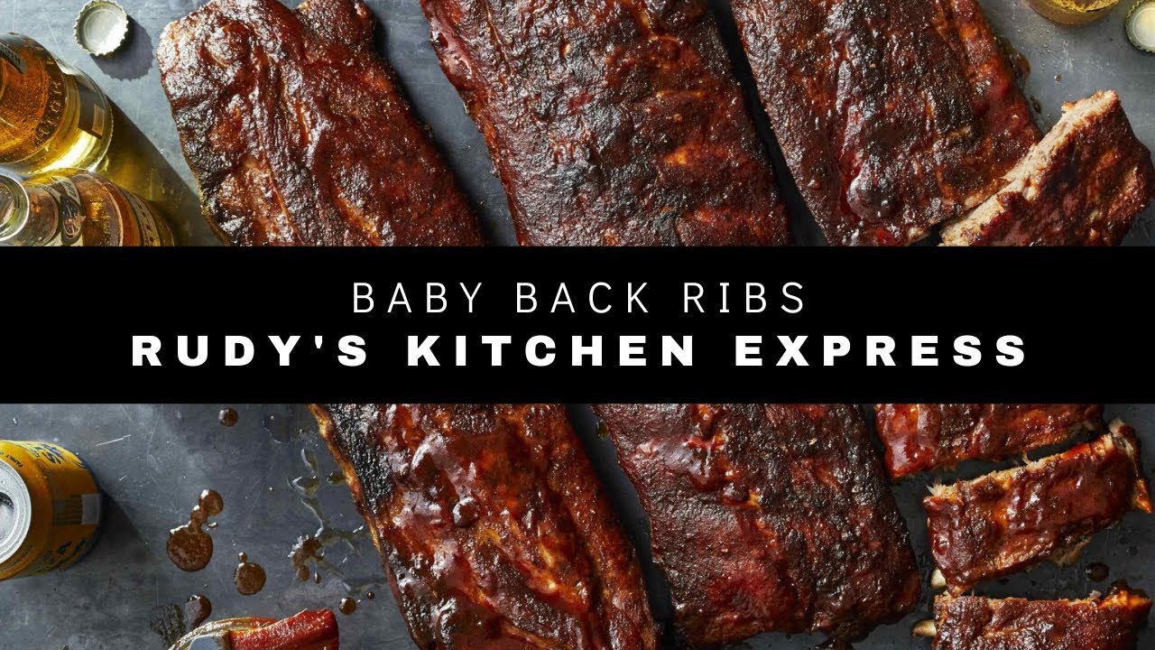 Baby Back Ribs with Rudy's Kitchen Express - YouTube