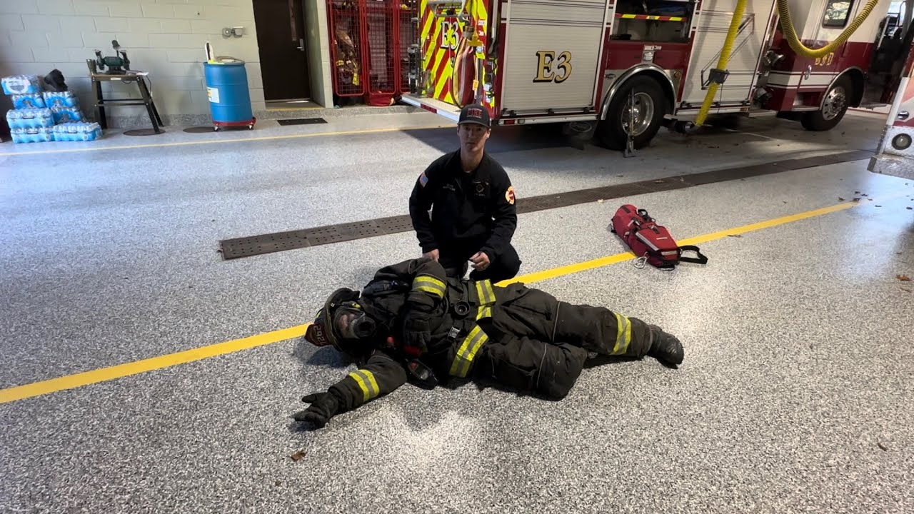 Air - Straps - Move. Addressing a downed firefighter and packaging. RIT ...