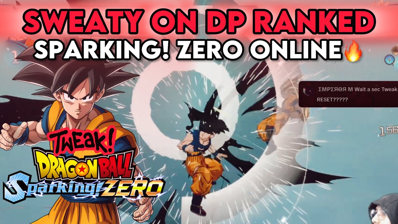 Tweaking on DP RANKED on Sparking! ZERO *SWEATY* 🔥 - YouTube
