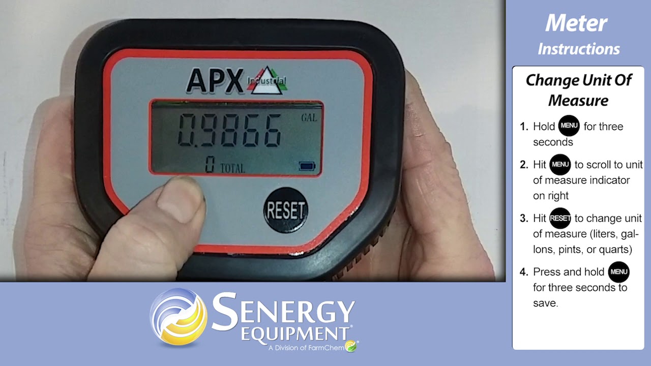 How To Calibrate An APX Digital Oil Meter - YouTube