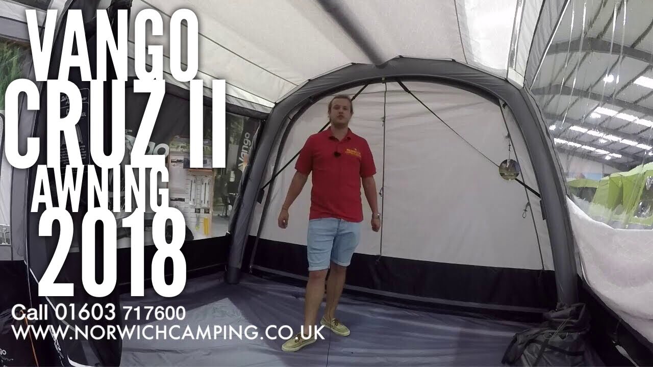 Vango Cruz II Drive Away Awning 2018 Review - YouTube