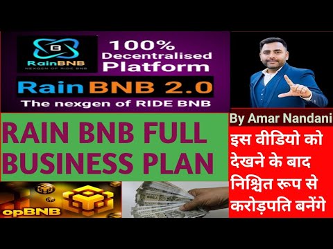 Rain Bnb Full Business Plan | Rain Bnb Business Plan By Amar Nandani ...