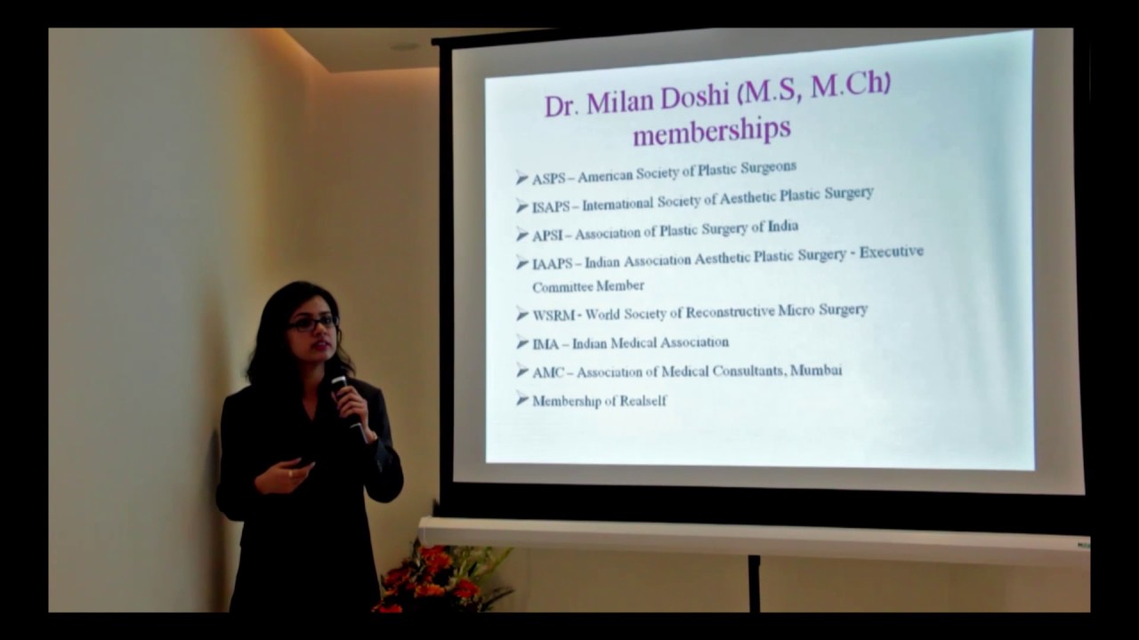Introduction of the #CelebrityCosmeticSurgeon Dr. Milan Doshi M.S. M.Ch ...