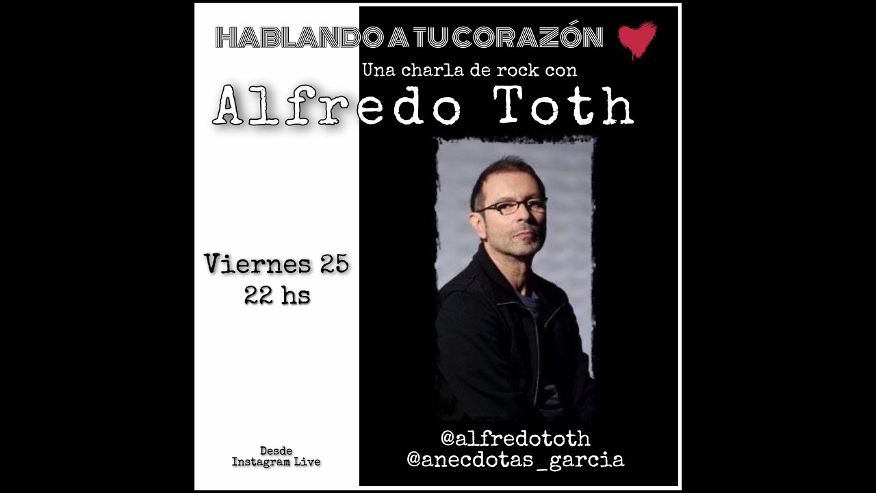 Hablando a tu corazón - Alfredo Toth - YouTube