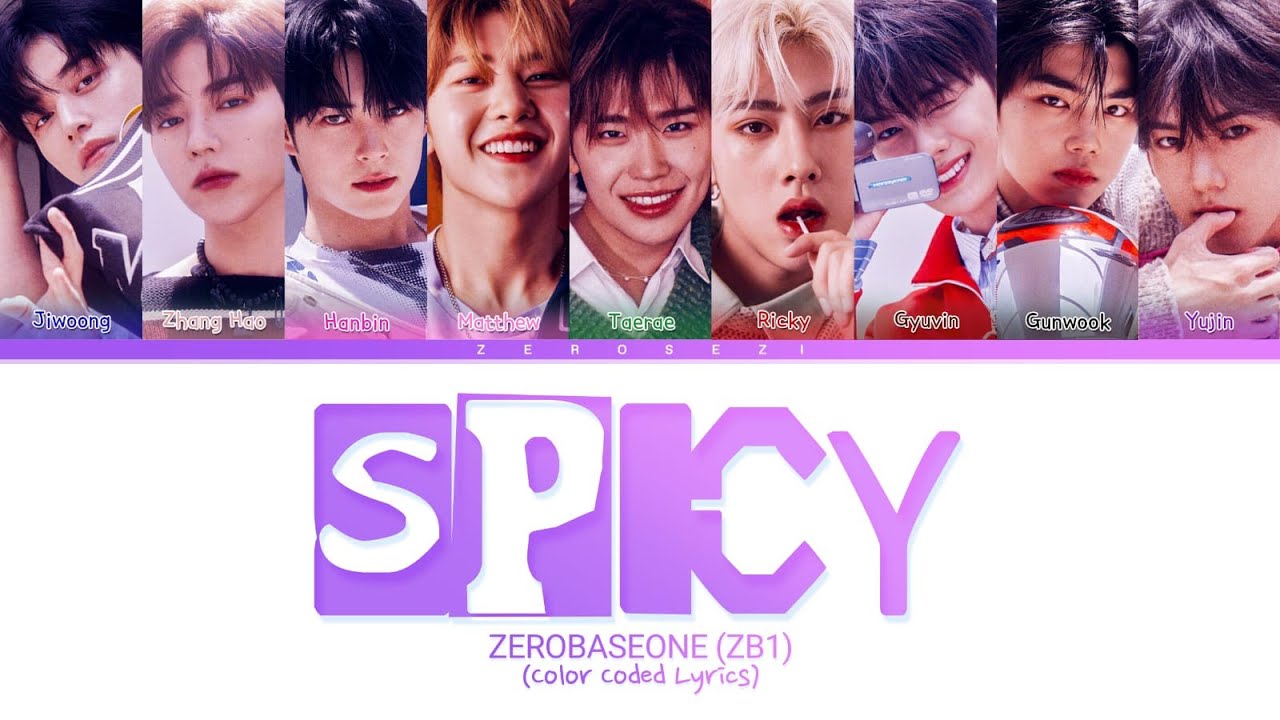How Would ZB1 (Zerobaseone) Sing SPICY [aespa] (Color Coded Lyrics ...