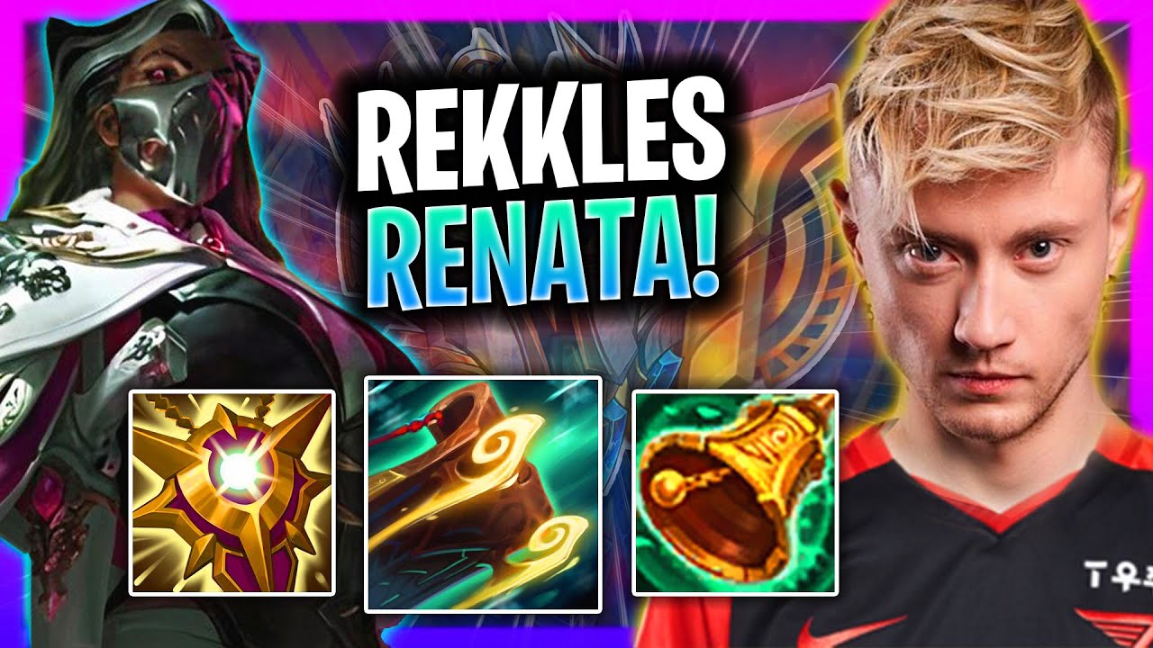 REKKLES CRAZY GAME WITH RENATA! | LR Rekkles Plays Renata Support vs ...