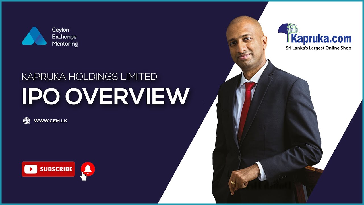 Kapruka Holdings Limited - IPO Overview - YouTube
