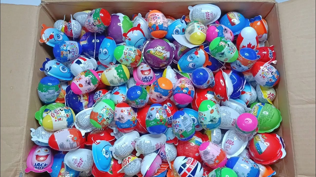 Surprise Eggs Unboxing Yummy Gifts Eggs | Lot's Of Candies and ...