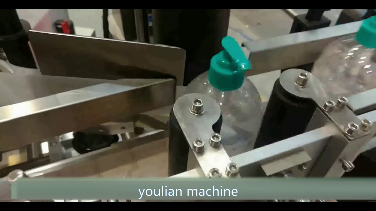 Automaitc MT 550 Round Bottle Labeling Machine with Roller clamp ...