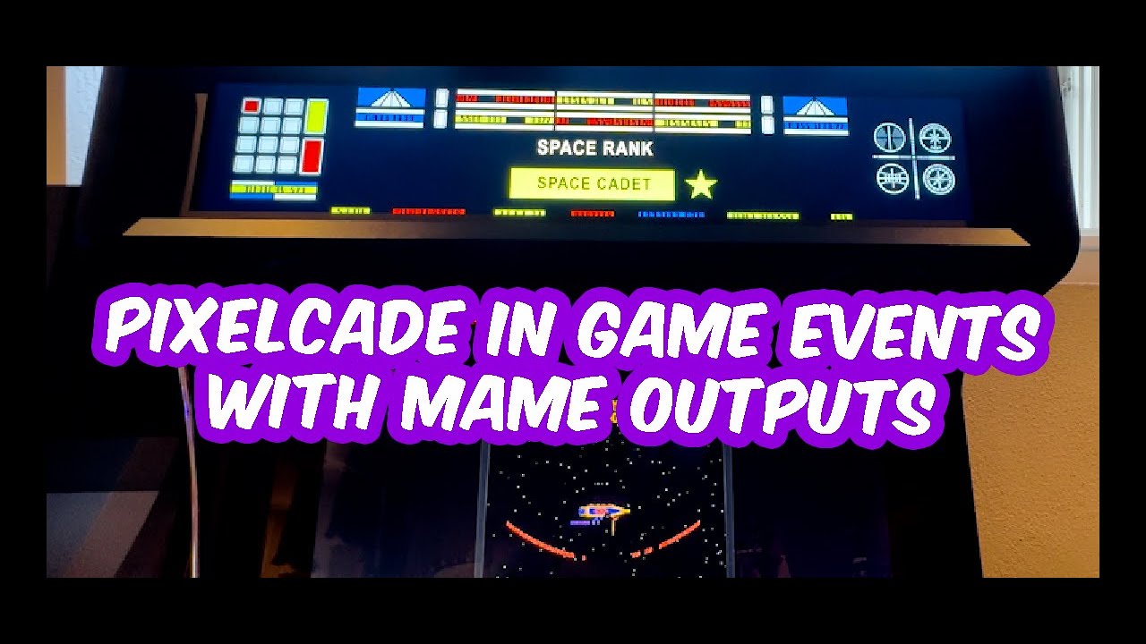 Pixelcade Marquee In Game Updaters using MAME Outputs - YouTube