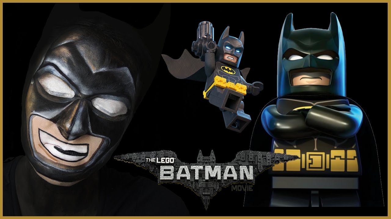 LEGO BATMAN FACEPAINT | Kid/Child Friendly Content - YouTube