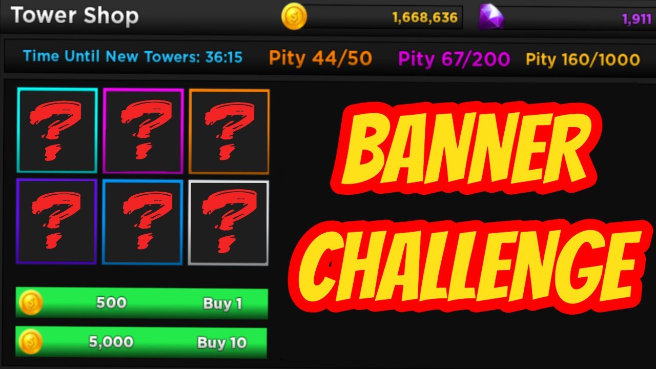 Banner Challenge - Ultimate Tower Defense - YouTube