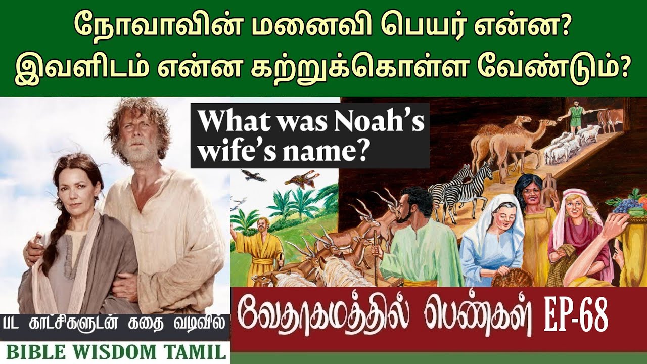 நோவாவின் மனைவி Ep 68 Noahs Wife In The Bible வேதாகம பெண்கள்