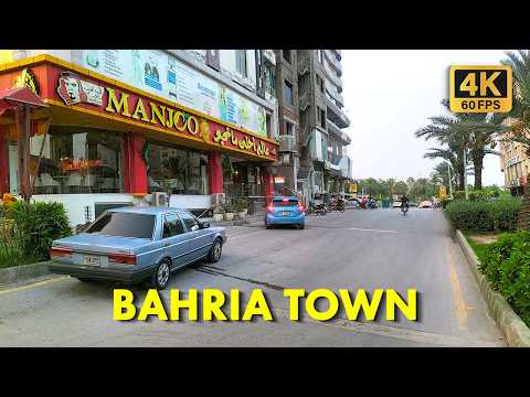 🇵🇰 Bahria Town Rawalpindi 4K Driving Tour 2025 | Luxury Houses and Wealthy Lifestyle