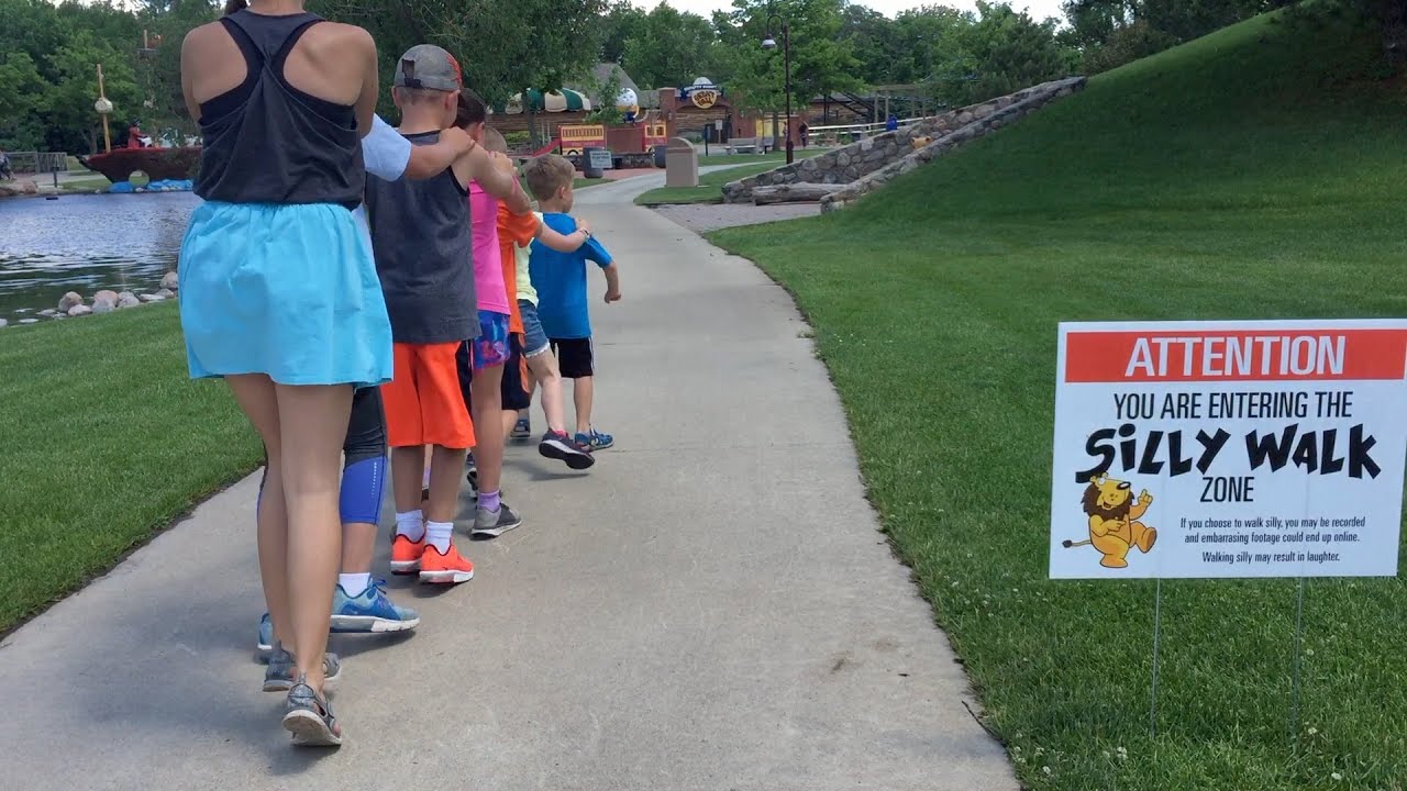 Introducing the Silly Walk Zone - YouTube