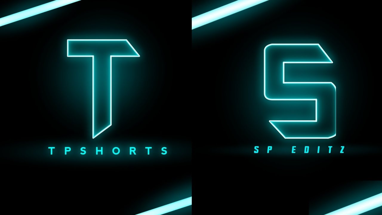 How To Make Neon Glowing Text Logo In Pixellab || Create Glowing Neon ...