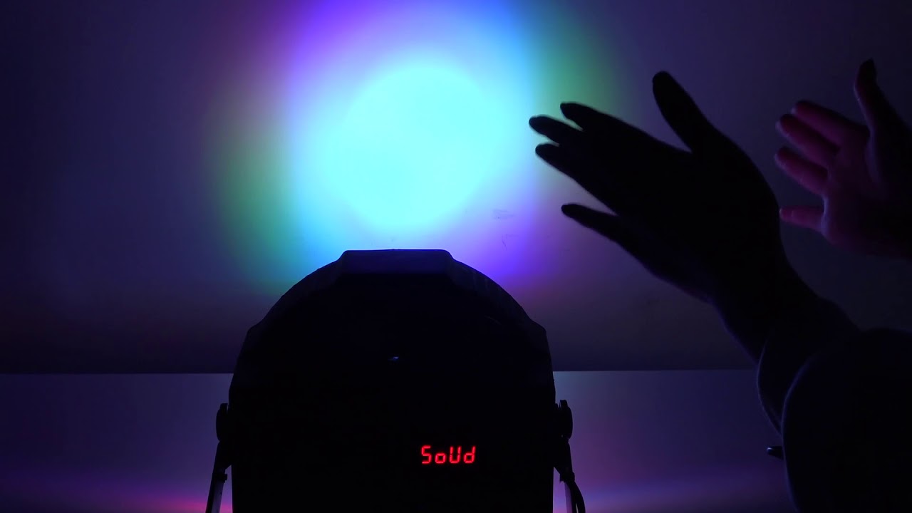 25W 127LEDs DMX512 RGB Effect Stage Light - YouTube