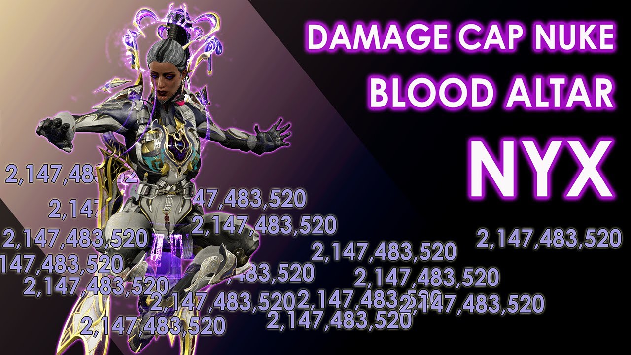 Blood Altar Nyx | 50m Damage Cap Nuke - YouTube
