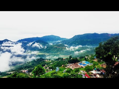 Palpa Tansen View from Terrace - YouTube