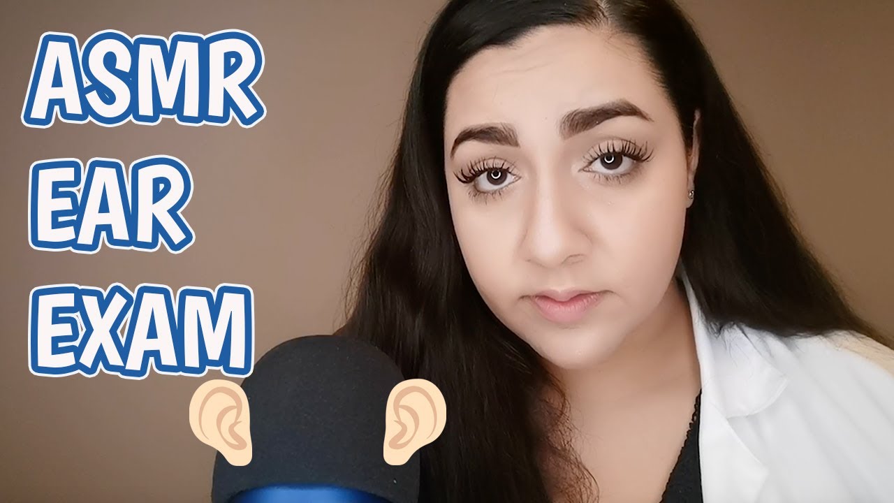[ASMR] DOCTOR ROLEPLAY EAR EXAM👂 - YouTube