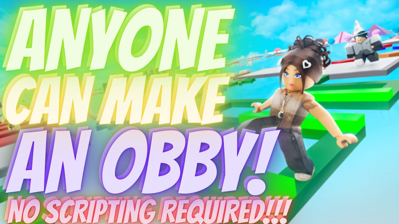 Roblox Studio: Make your OWN Obby Game in Minutes! NO Scripting ...
