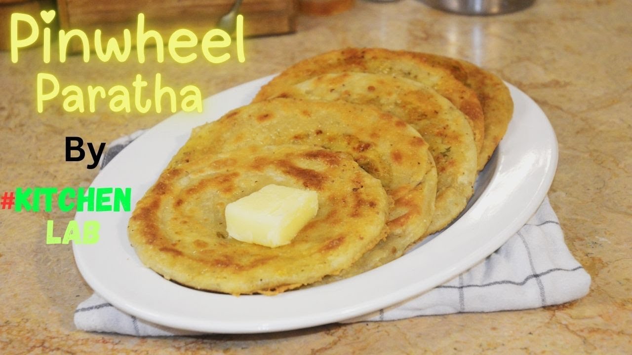 PinWheel Paratha | #Best Jalebi Layer Paratha with Potato Stuffing | By ...