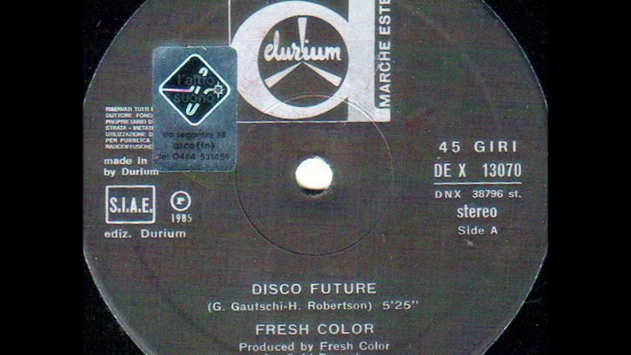 Fresh Color - Disco Future ( Extended Mix ) - YouTube