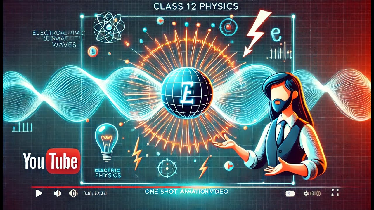CBSE Class 12 || Physics || Electromagnetic Waves || Animation || in ...