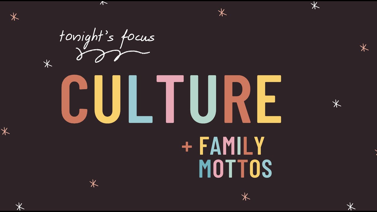 3 Big Questions for a Frantic Family | What's your family mission ...