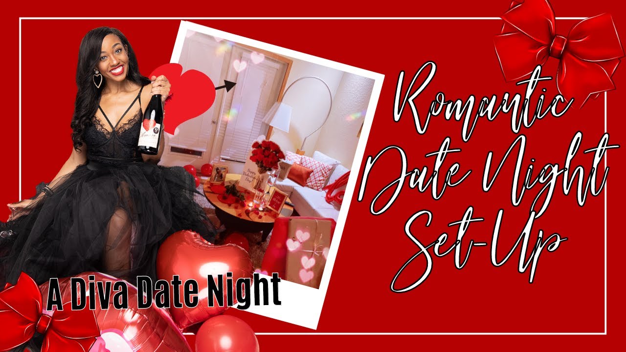 BEST DATE NIGHT EVER| ROMANTIC ROOM DECOR |ROMANTIC HOTEL DECOR ...