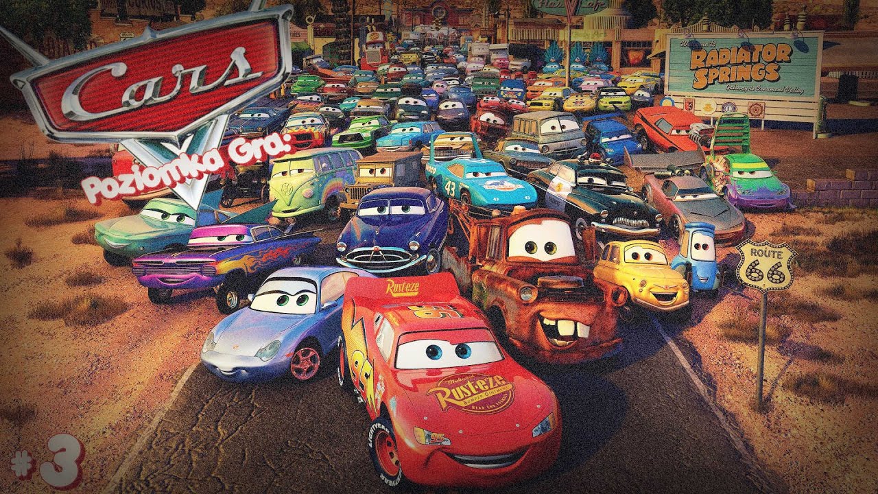 Poziomka Gra: AUTA #3 "Odmaszerować!" - YouTube