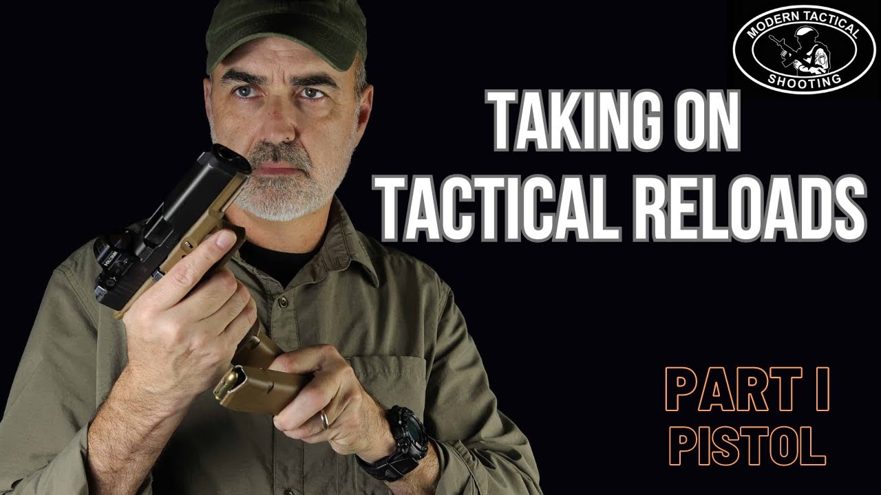 Tactical Pistol Reloads, which technique works best? - YouTube