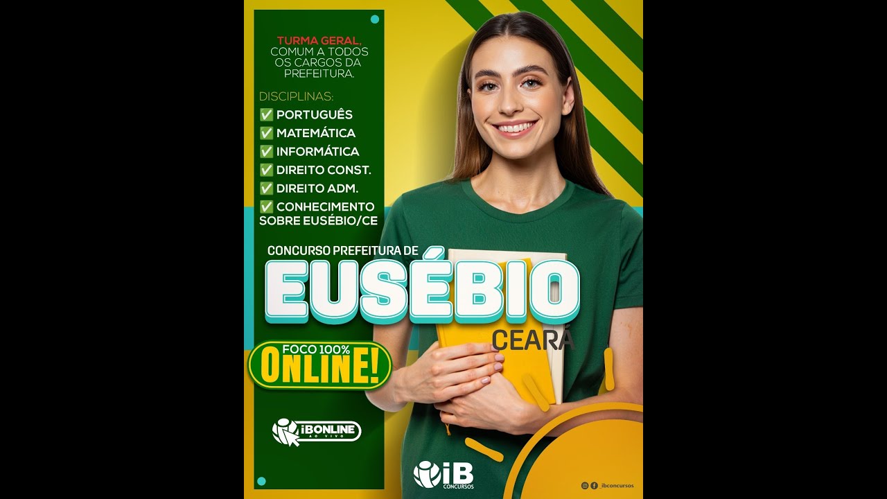 CONCURSO EUSÉBIO-CE 2025 | CONHECIMENTOS GERAIS DE EUSÉBIO - YouTube