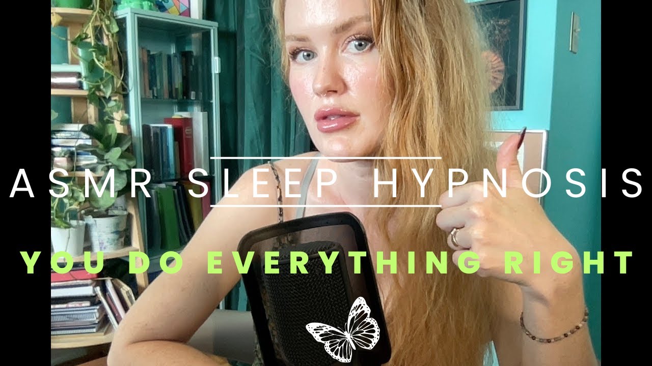 QUICK ASMR Sleep/Nap HYPNOSIS You Do Everything Right (Pro Hypnotist ...