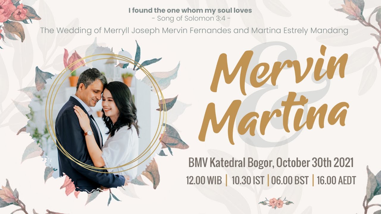 The Sacrament of Holy Matrimony of Merryll Joseph Mervin Fernandes and ...