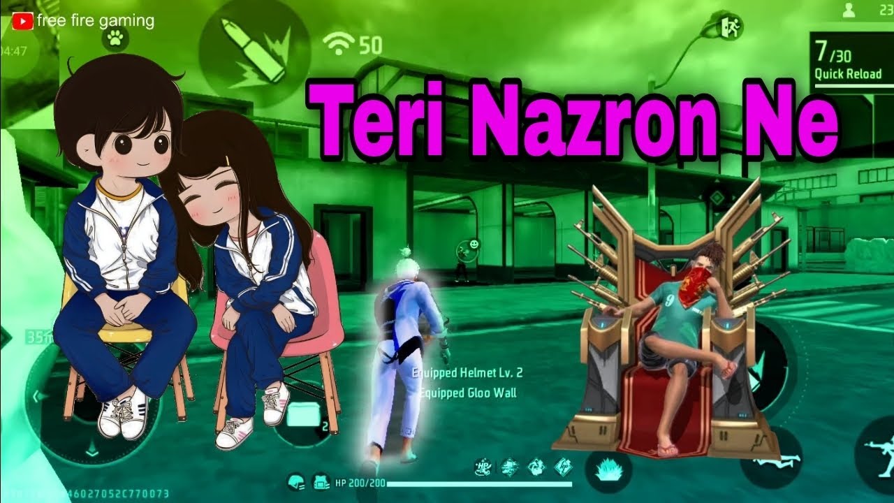 Teri Nazron Ne ️ free fire video😊 WhatsApp status video #viral # ...